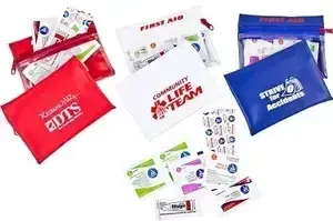 Custom First Aid Kits with logo: Promotional Branded First Aid Kits
