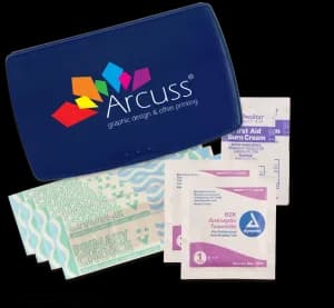 Custom First Aid Kits with logo: Promotional Branded First Aid Kits